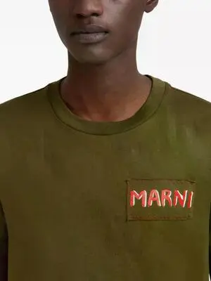 Marni Logo-patch T-shirt