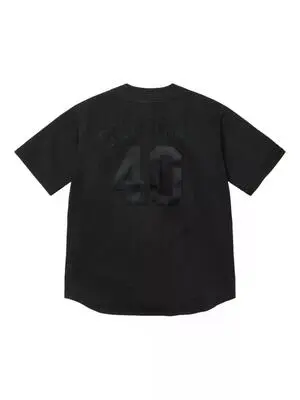 Supreme X 40 Acres Twill Ss25 Baseball Jersey - Black