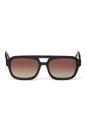 Velvet By Graham & Spencer Late Checkout Sunglasses - Black