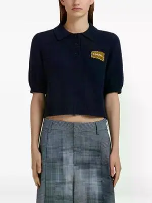 Marni Logo-patch Polo Shirt