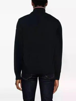 Moncler Zip-up Padded Jacket - Blue