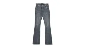 PURPLE BRAND Super Stack Flare Coated Jeans