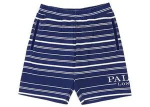 PALACE Printed Stripe Shorts - Navy Blue