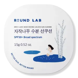 ROUND LAB Birch Juice Moisturizing Uvlock Sun Cushion Spf 50 - One-color