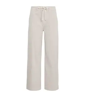 Paige High-rise Barrel-leg Jeans