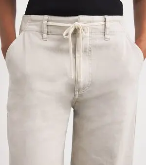 Paige High-rise Barrel-leg Jeans