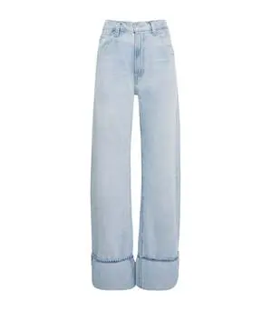 Paige High-rise Barrel-leg Jeans