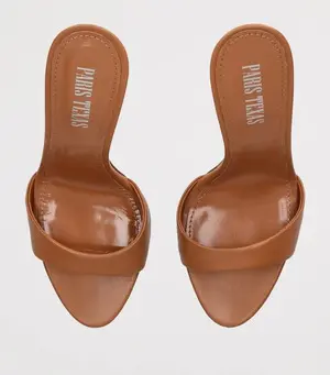 Paris Texas Leather Lidia Mules 105