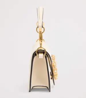 Valentino Garavani Small Locò Shoulder Bag - Ivory