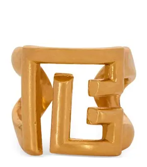 Balmain Logo Ring - Gold