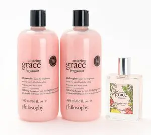 PHILOSOPHY Grace All The Way Shower Gel & Fragrance 3pc - One-color