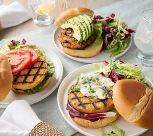 EGG HARBOR A-d 4oz Salmon Burgers Auto-delivery - One-color