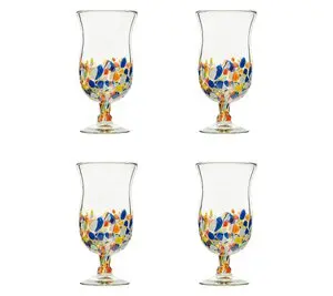 10 STRAWBERRY STREET S/4 San Lucas Mexican Glas Ses, Hurricane - One-color
