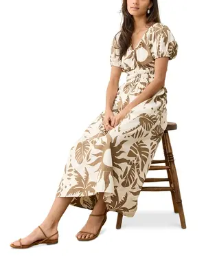Marine Layer Emery Poplin Midi Dress