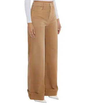 RUDES DENIM High Rise Adeline Cuffed Jeans - Sunkissed