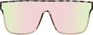 Zenni Sunglasses With Rectangle Full Rim Frame - Pattern