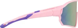 Zenni Sunglasses With Rectangle Full Rim Frame - Pink