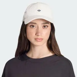 Adidas Corduroy Baseball Cap - Off White