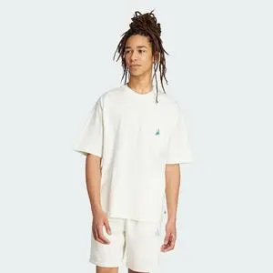 Adidas Dog Soccer Patch Pocket Graphic Tee - Off White