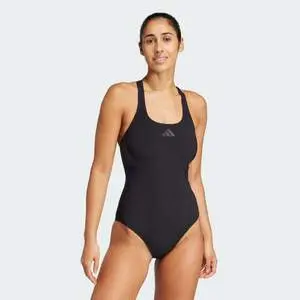 Adidas Lanelux Y-back One-piece Swimsuit - Black