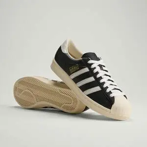 Adidas Superstar Vintage Sneakers - Core Black / Core White / Cream White