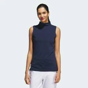Adidas Mock Neck Performance Tops For Women