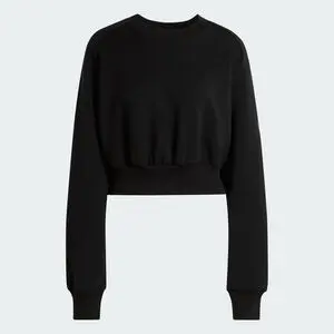 Adidas Soft Lux Loose Sweatshirt - Black