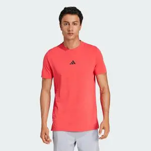 Adidas Designed For Training Workout Tee - Pure Ruby