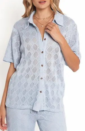 PETAL & PUP Cora Button-up Shirt