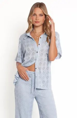PETAL & PUP Cora Button-up Shirt