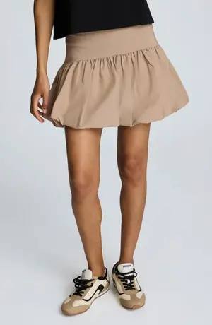 KENNETH COLE Bubble Hem Mini Skirt