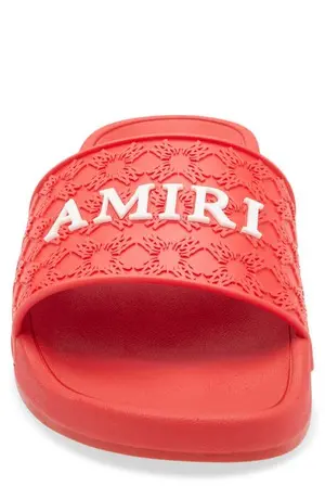 Amiri Ma Quad Slide Sandal - True Red