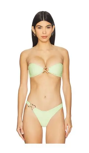 CAMILA COELHO Rya Top - Melon Green