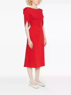 CRISTALLINI Boat-neck Dress