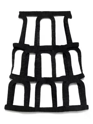 ENFOLD A-line Skirt - Black