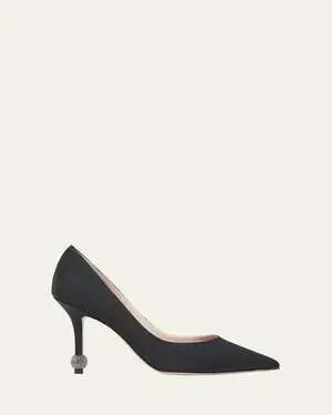 ROGER VIVIER Marlene Strass-heel Stiletto Pumps
