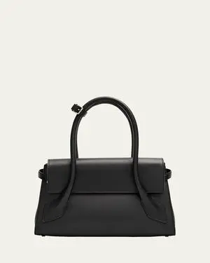 Proenza Schouler Tate Small Calfskin Top-handle Bag - Black