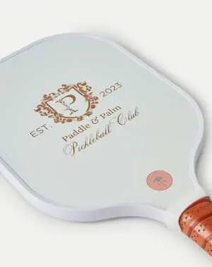 Veronica Beard Striped Pickleball Paddle