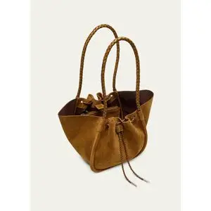 Proenza Schouler Large Ruched Suede Tote Bag