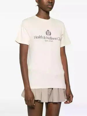 SPORTY & RICH H&w Crest T-shirt