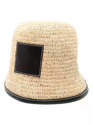 Jacquemus Le Bob Soli Bucket Hat - Neutrals