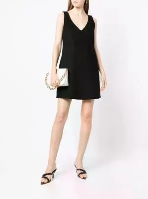 P.a.r.o.s.h V-neck Sleeveless Mini Dress