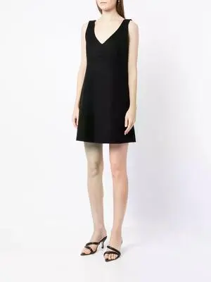 P.a.r.o.s.h V-neck Sleeveless Mini Dress