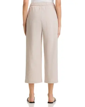 Eileen Fisher Stretch Jersey Tapered Ankle Pants