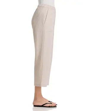 Eileen Fisher Stretch Jersey Tapered Ankle Pants