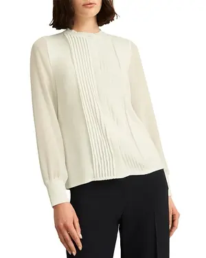Hobbs London Pleated Blouses