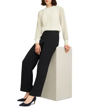 HOBBS LONDON Carina Pleated Blouse