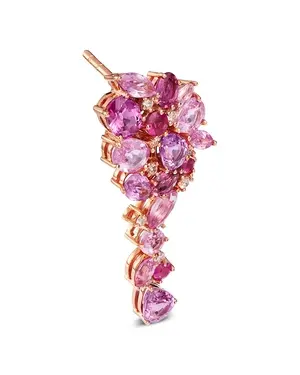 Bloomingdale'S Sapphire And Diamond Drop Earrings