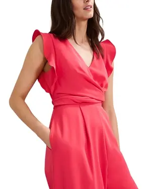 PHASE EIGHT Ayla Ruffle Jumpsuit - Pink