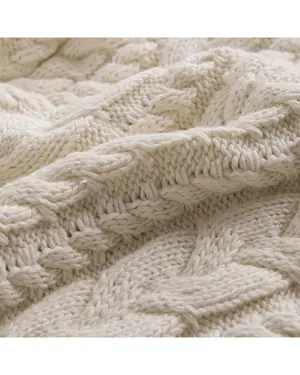 Jenni Kayne Cable Knit Pullover Sweater